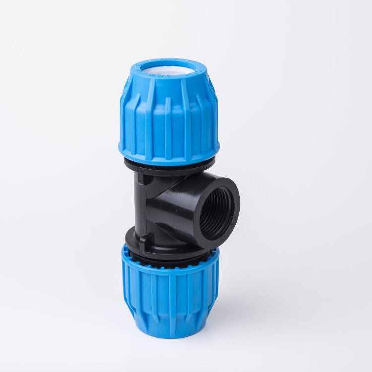 Compression Tee Female Threaded | Plastock