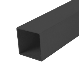 HDPE Square Tube Black | Plastock