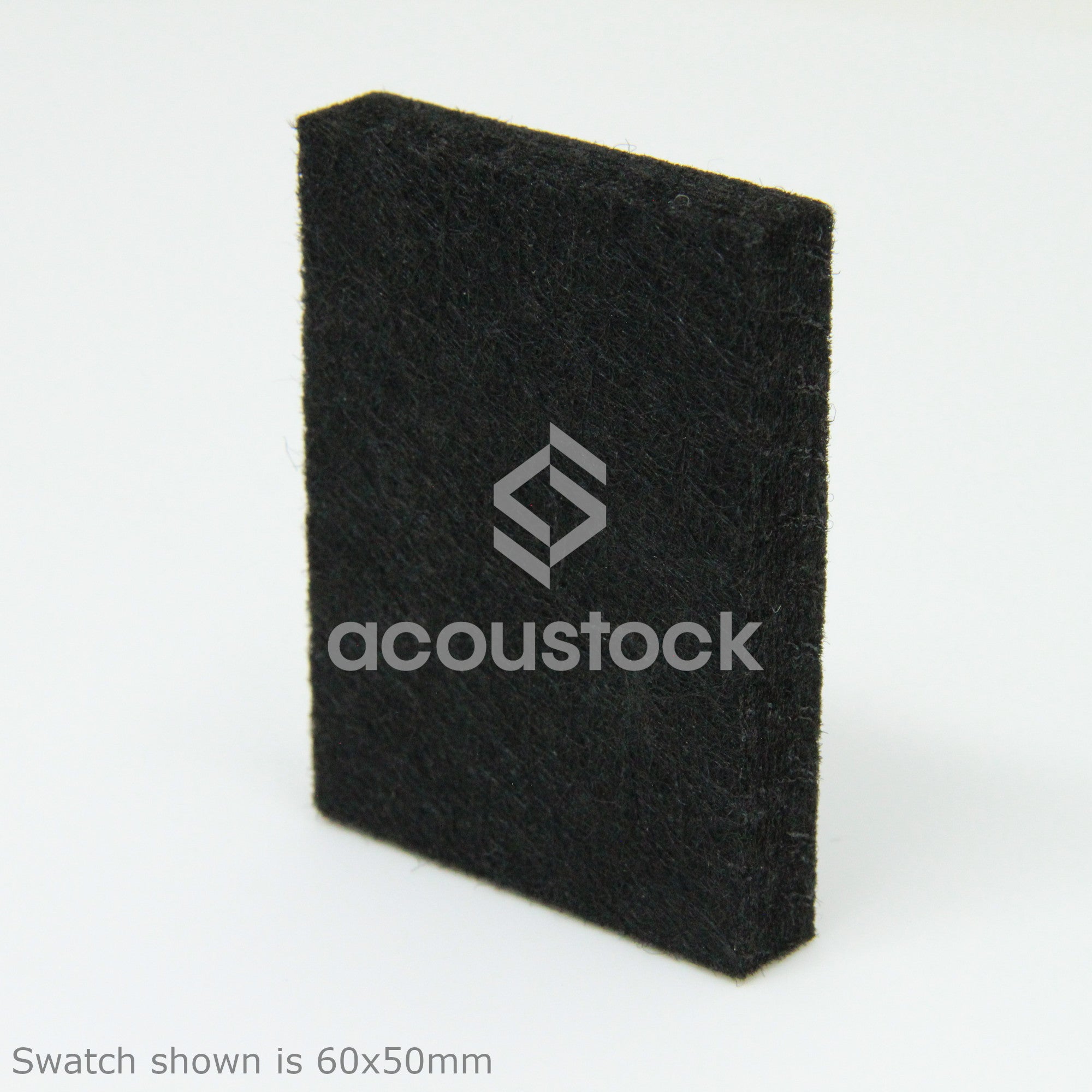 Acoustock PET Felt Acoustic Panel Jet Black | Plastock