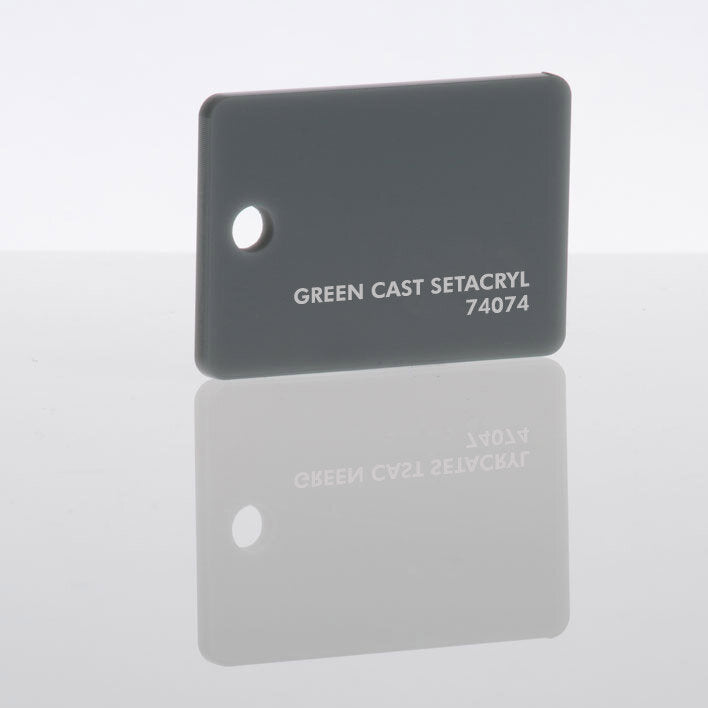 Green Cast Acrylic Grey 74074 Sheet | Plastock