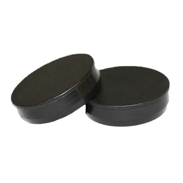 HDPE Black Round Packaging Tube Plug | Plastock
