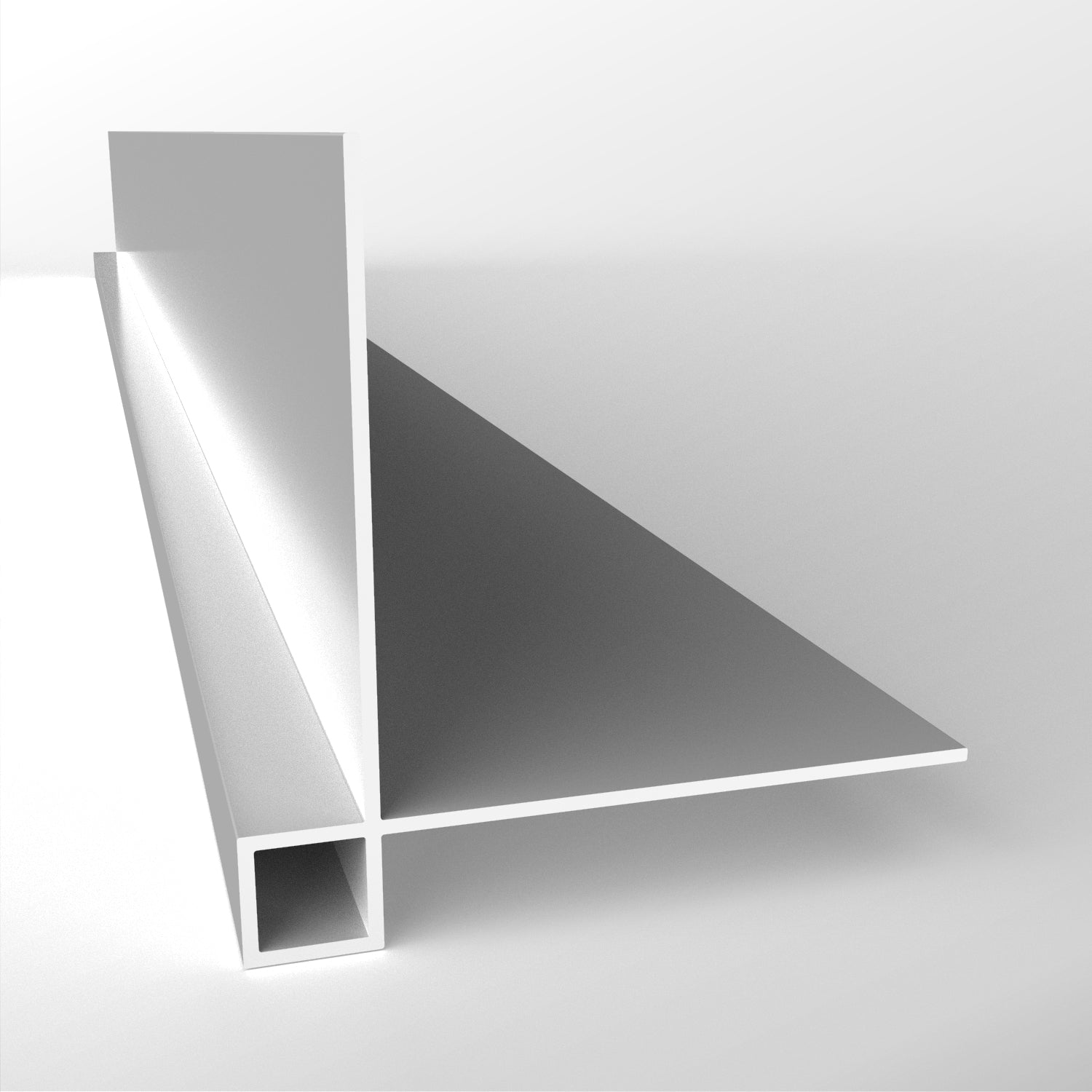 Plastic PVC Corner Joint Square (75m) | Plastock