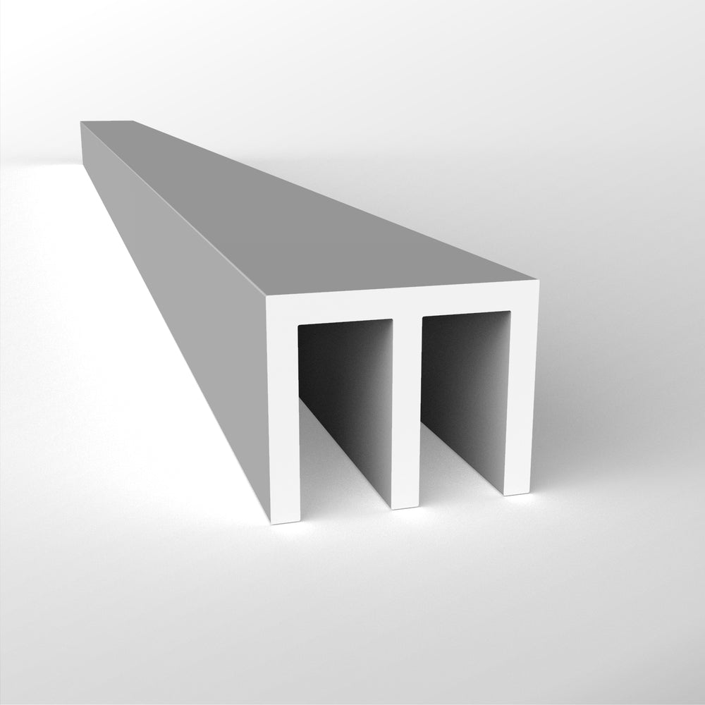 Plastic PVC Double Channel Top (75m) | Plastock