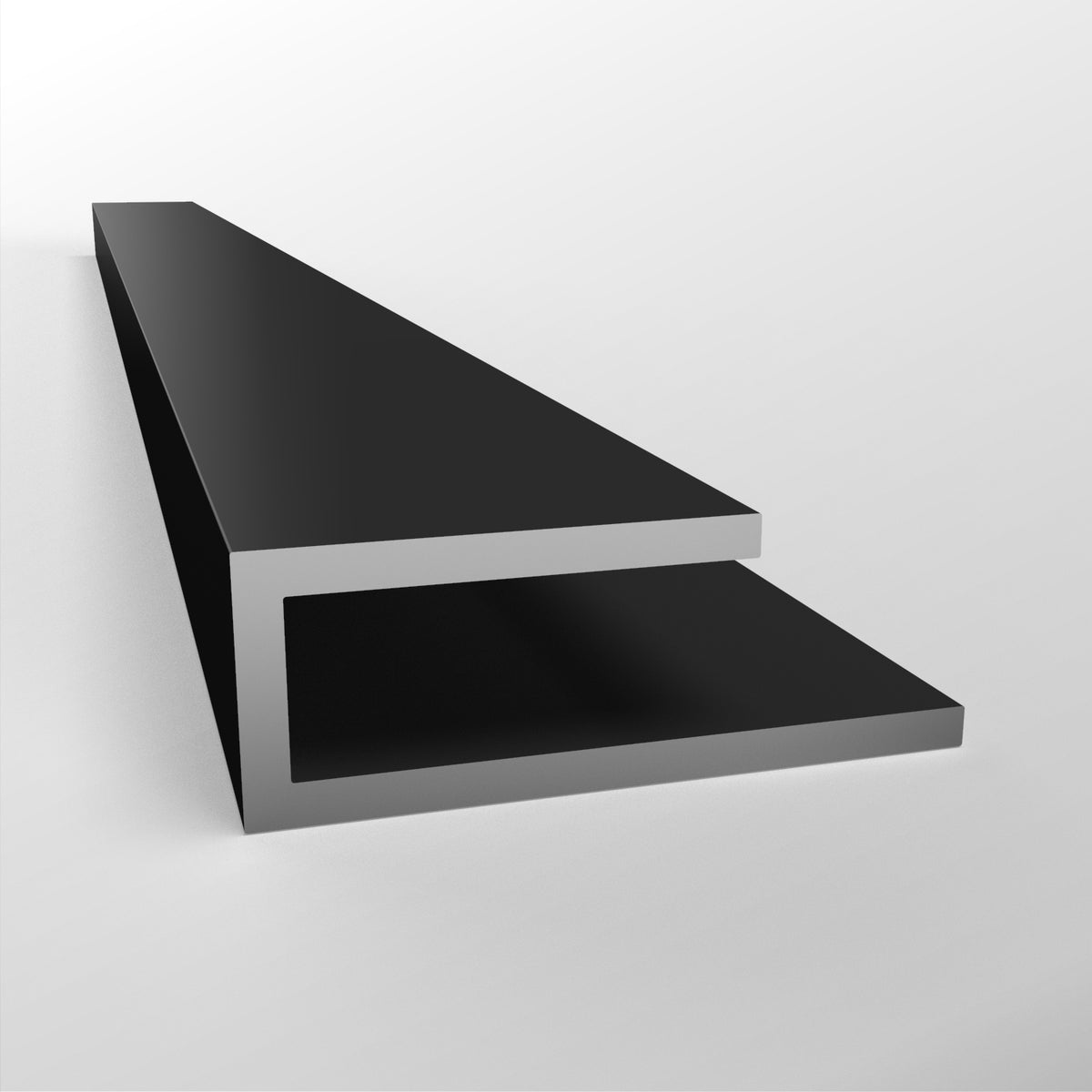 Plastic PVC J Channel (75m pack - 25 x 3m) | Plastock