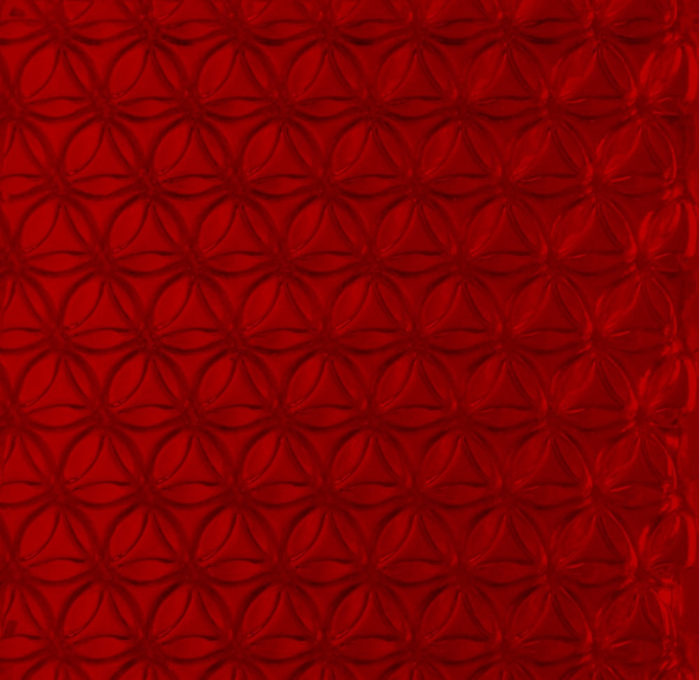 Starlight Honeycomb Composite Sheet Red | Plastock