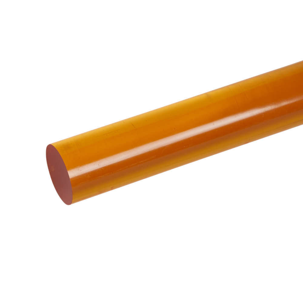 Acrylic Translucent Amber 2422 Rod | Plastock
