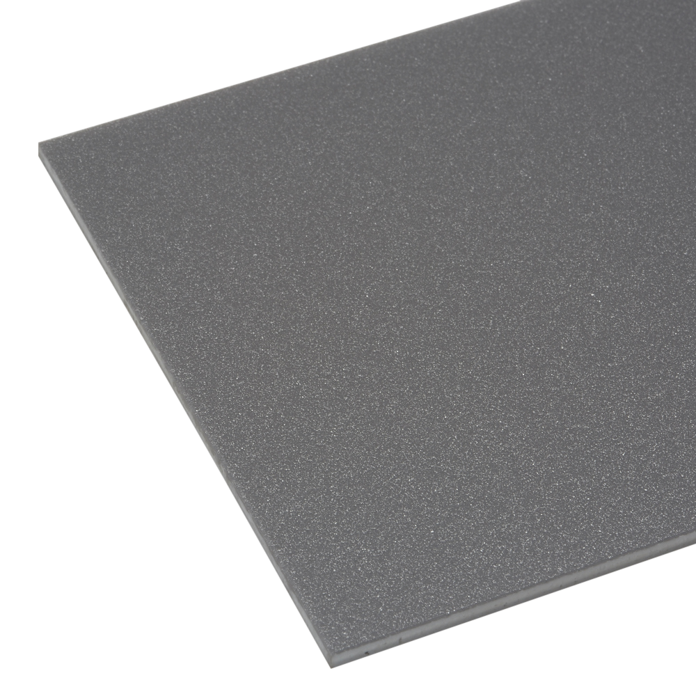 ABS Acrylic Capped Gloss Silver Sheet | Plastock