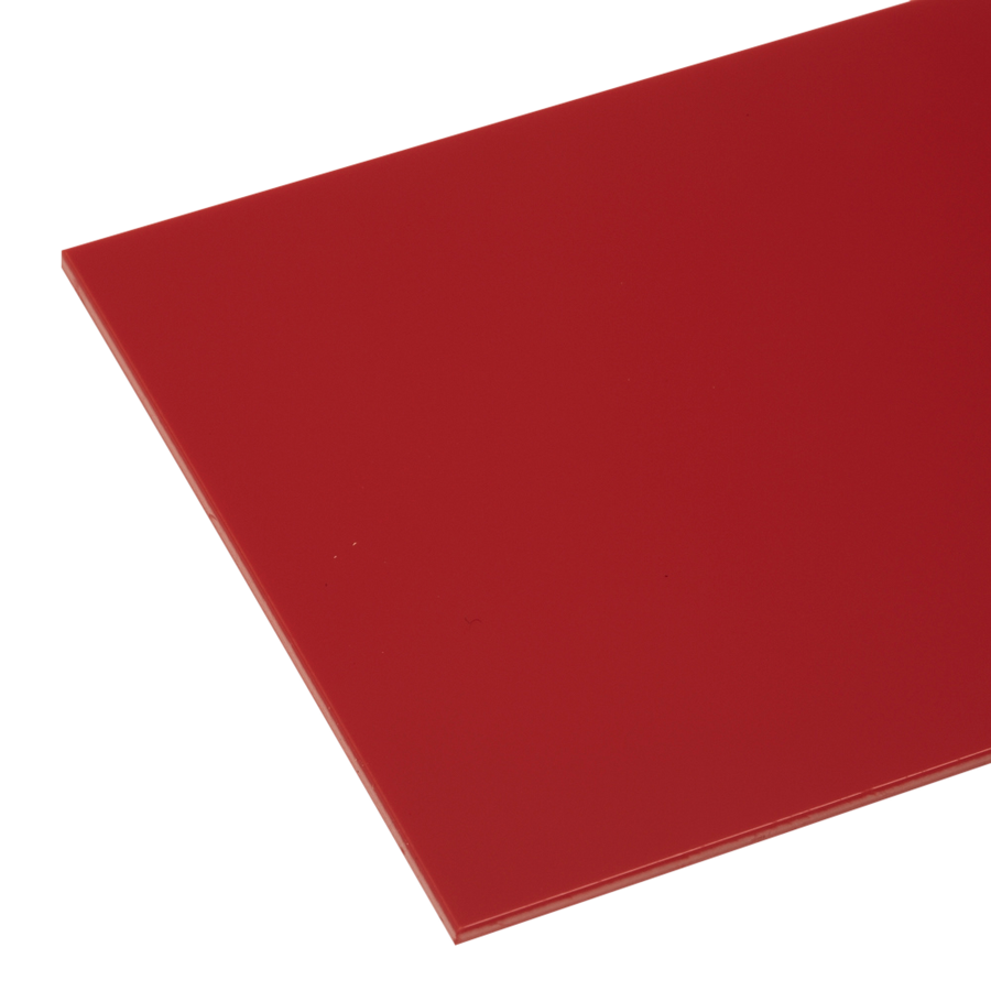 HIPS Gloss-Matt Red Sheet | Plastock