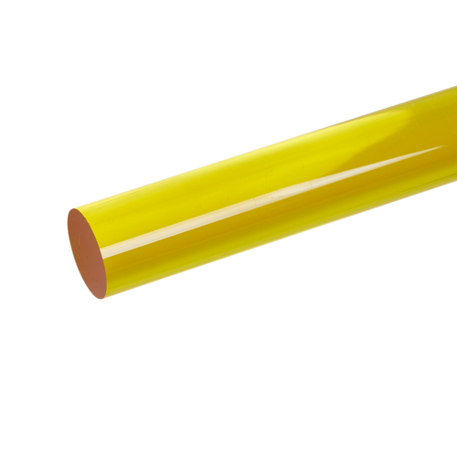 Acrylic Translucent Yellow 2208 Rod | Plastock